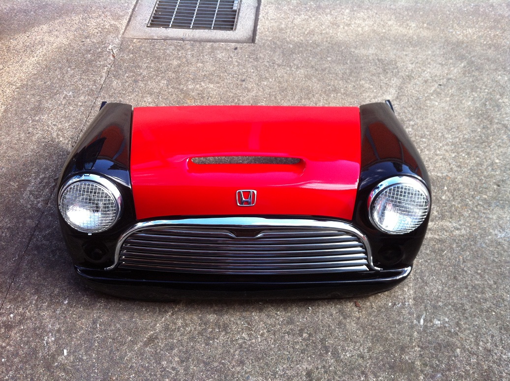 Mini Front End – Round Front – 2 Piece – ABS Motorsport