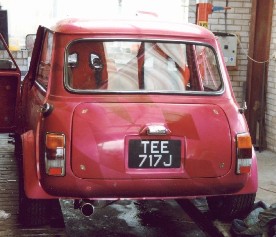 Mini Boot Lid – Innocenti Single Skin – ABS Motorsport