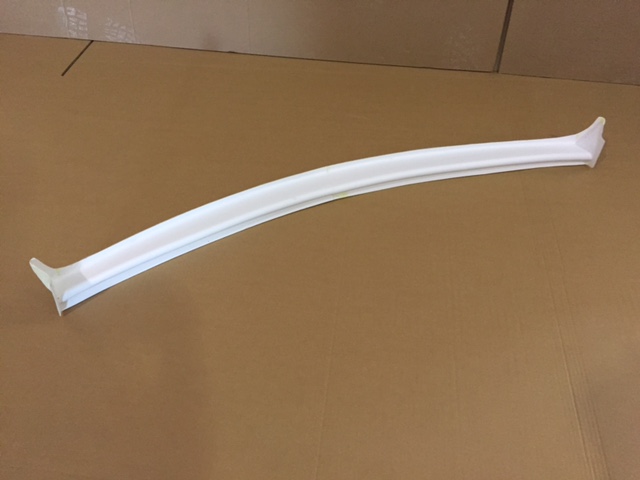 Mini Sprint – Dash Rail – Upper – White. – ABS Motorsport