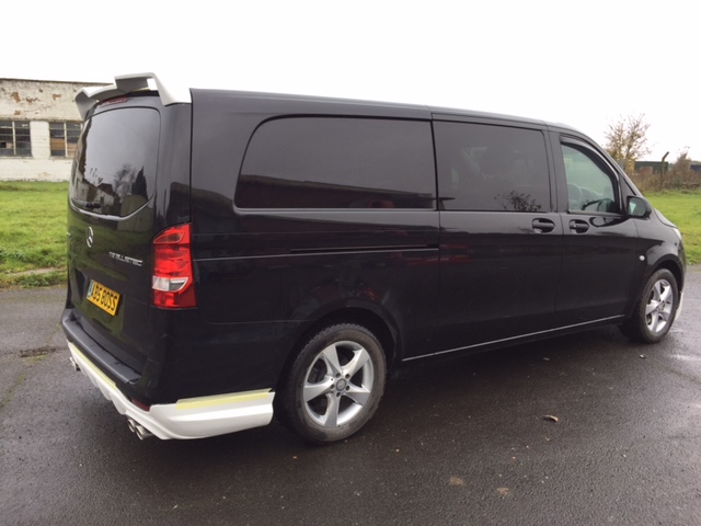 Vito W447 2015 GT Rear Skirt – LWB & XLWB – Twin Cut Out. – ABS Motorsport